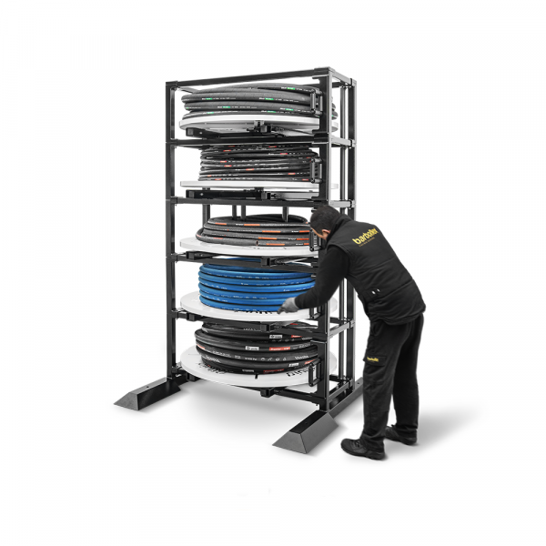 Hose Storage Racks - Hydraulic Hose Crimpers